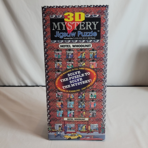 Toys | 3d Mystery Jigsaw Puzzle Hotel Whodunit | Poshmark